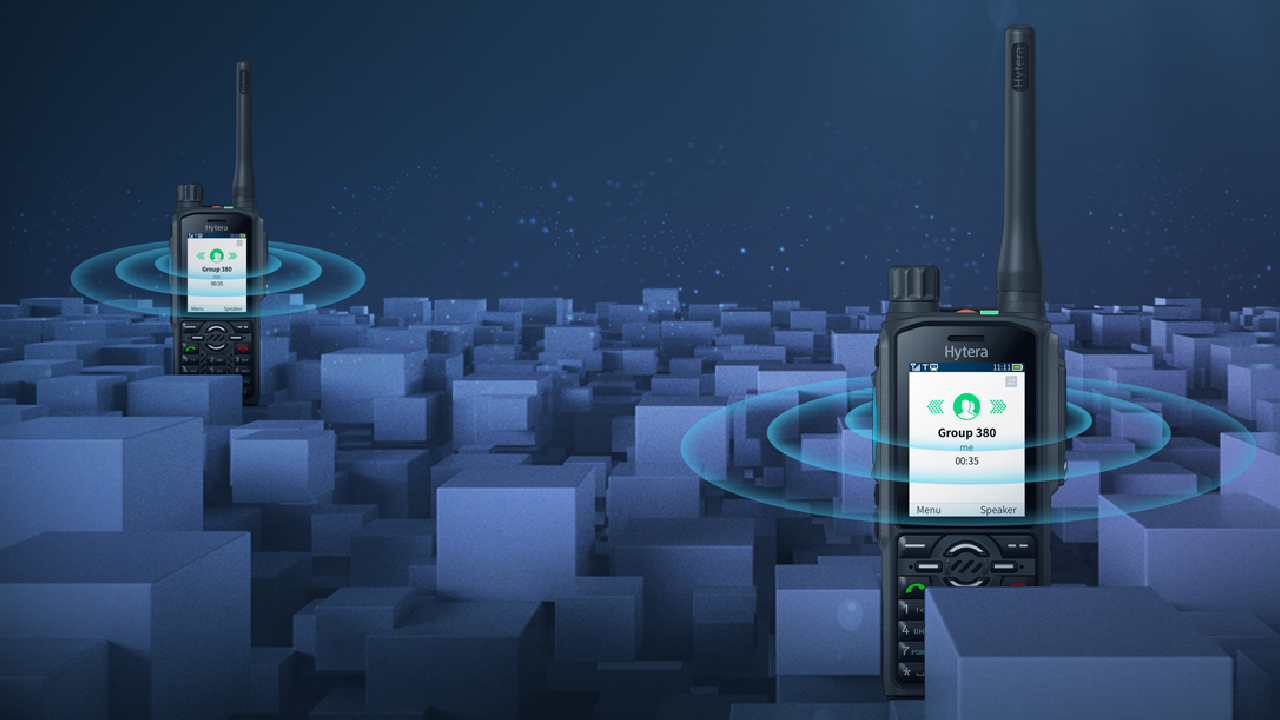 Hytera PT590 Mission Critical TETRA Portable Radio - Hytera