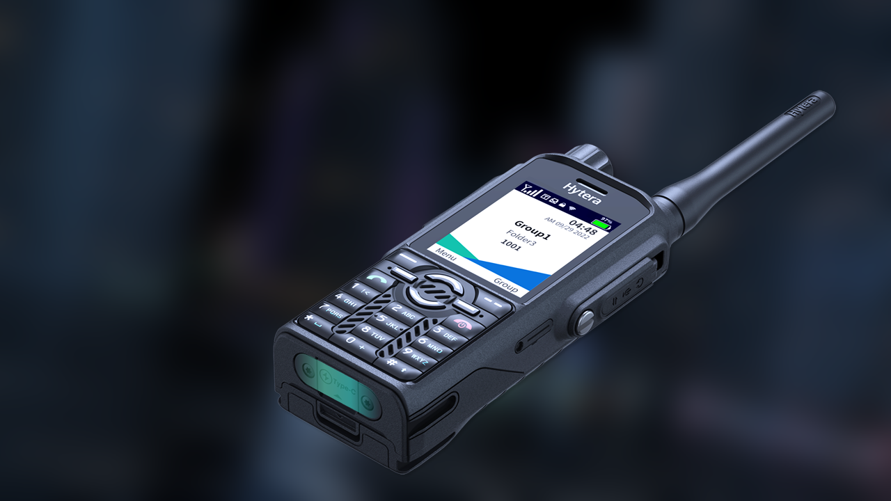 Hytera PT590 Mission Critical TETRA Portable Radio - Hytera