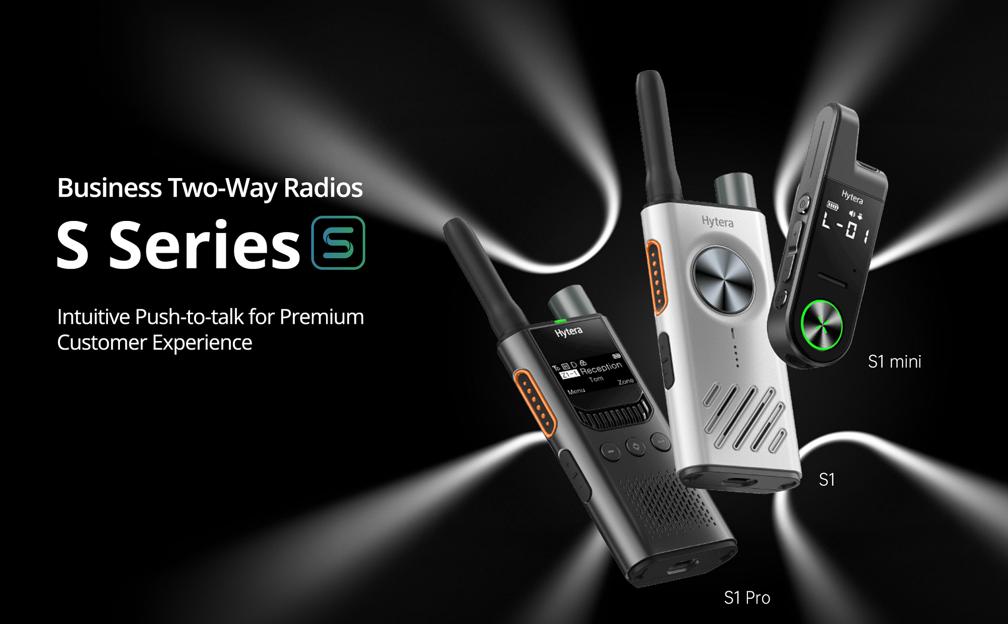 Hytera Unveils Wearable Two-Way Radio and S Series Product Line - Hytera