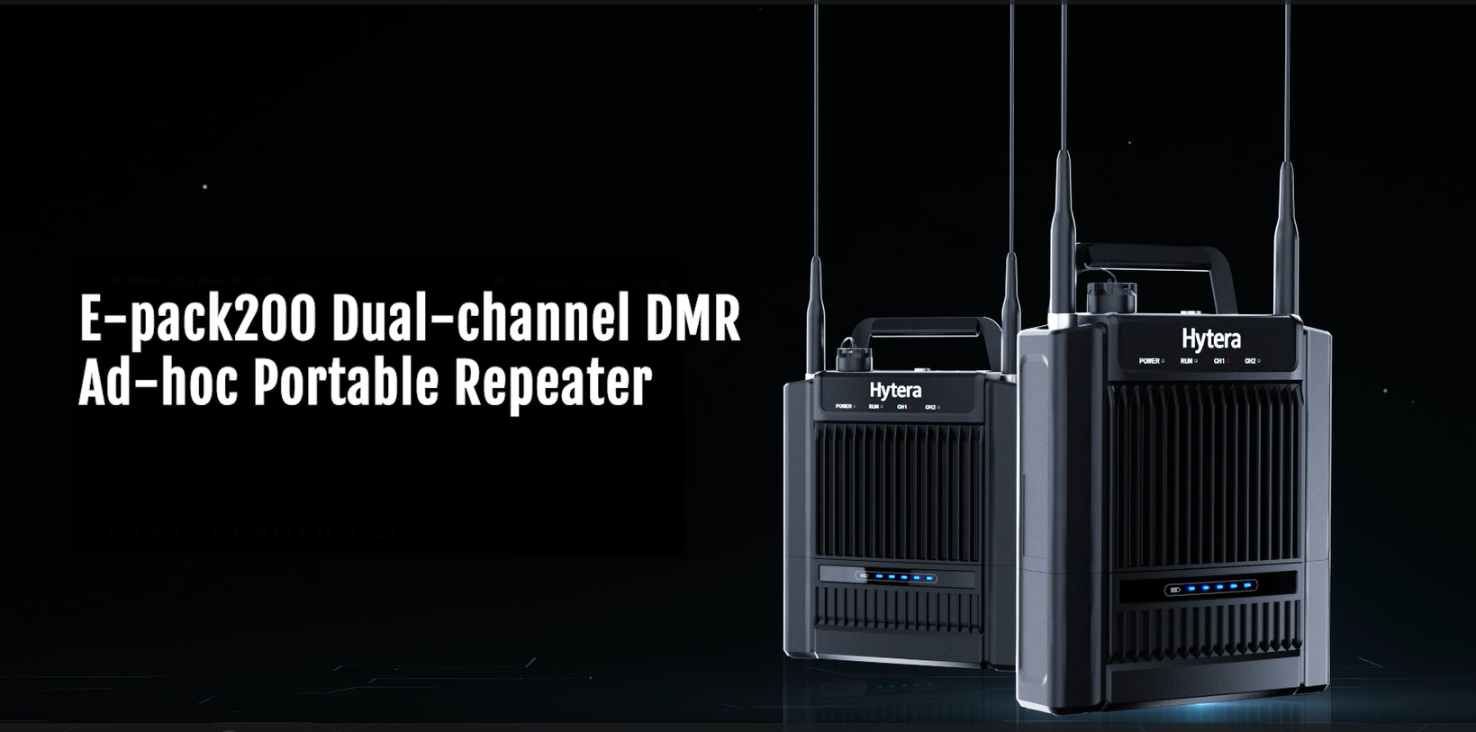 E-pack200 Dual-channel DMR Ad-hoc Portable Repeater - Hytera