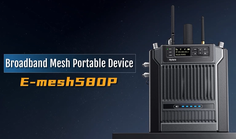 E-mesh580P Broadband Mesh Portable Device - Hytera