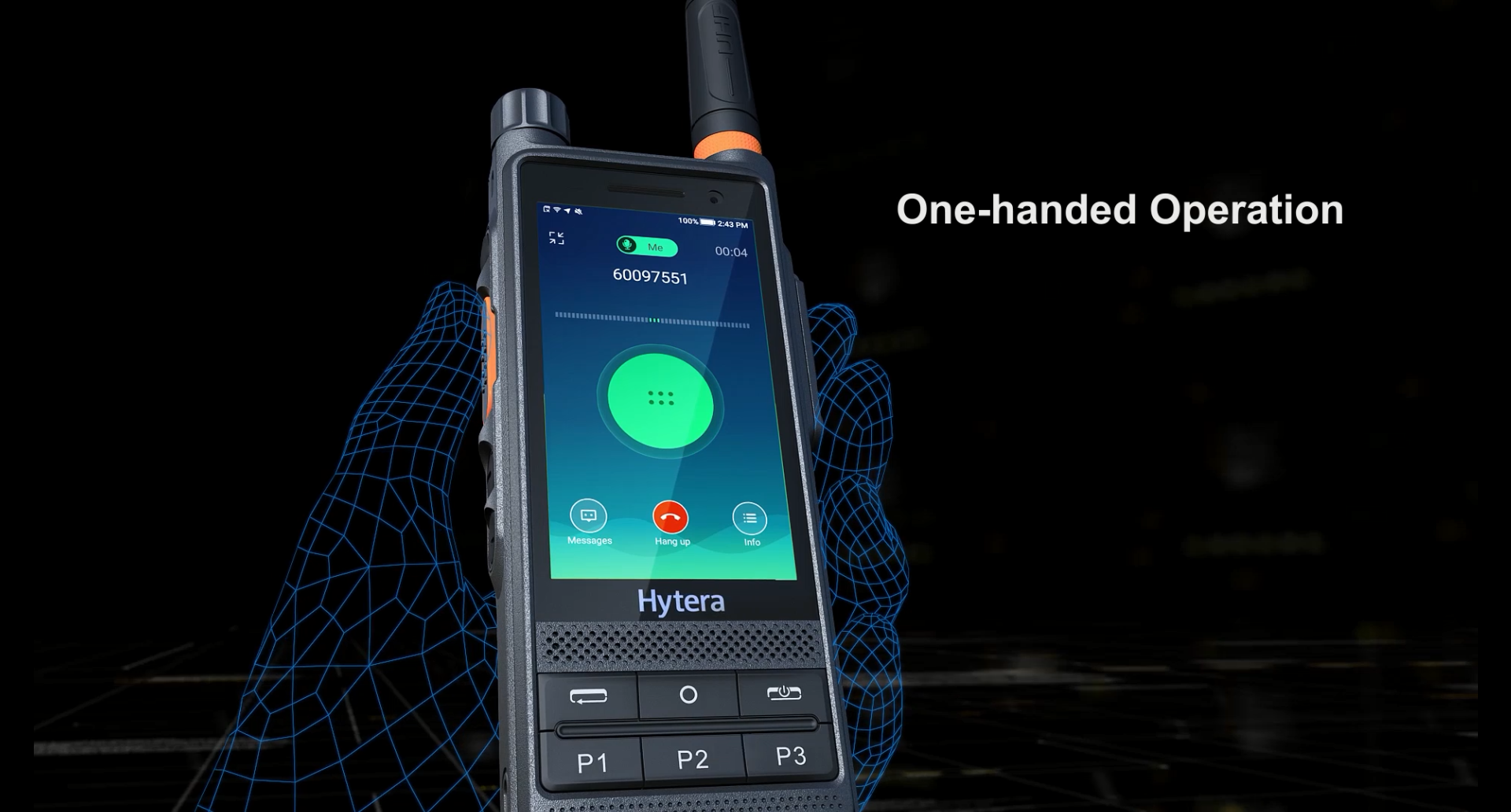Dual Mode Rugged Radio - Hytera