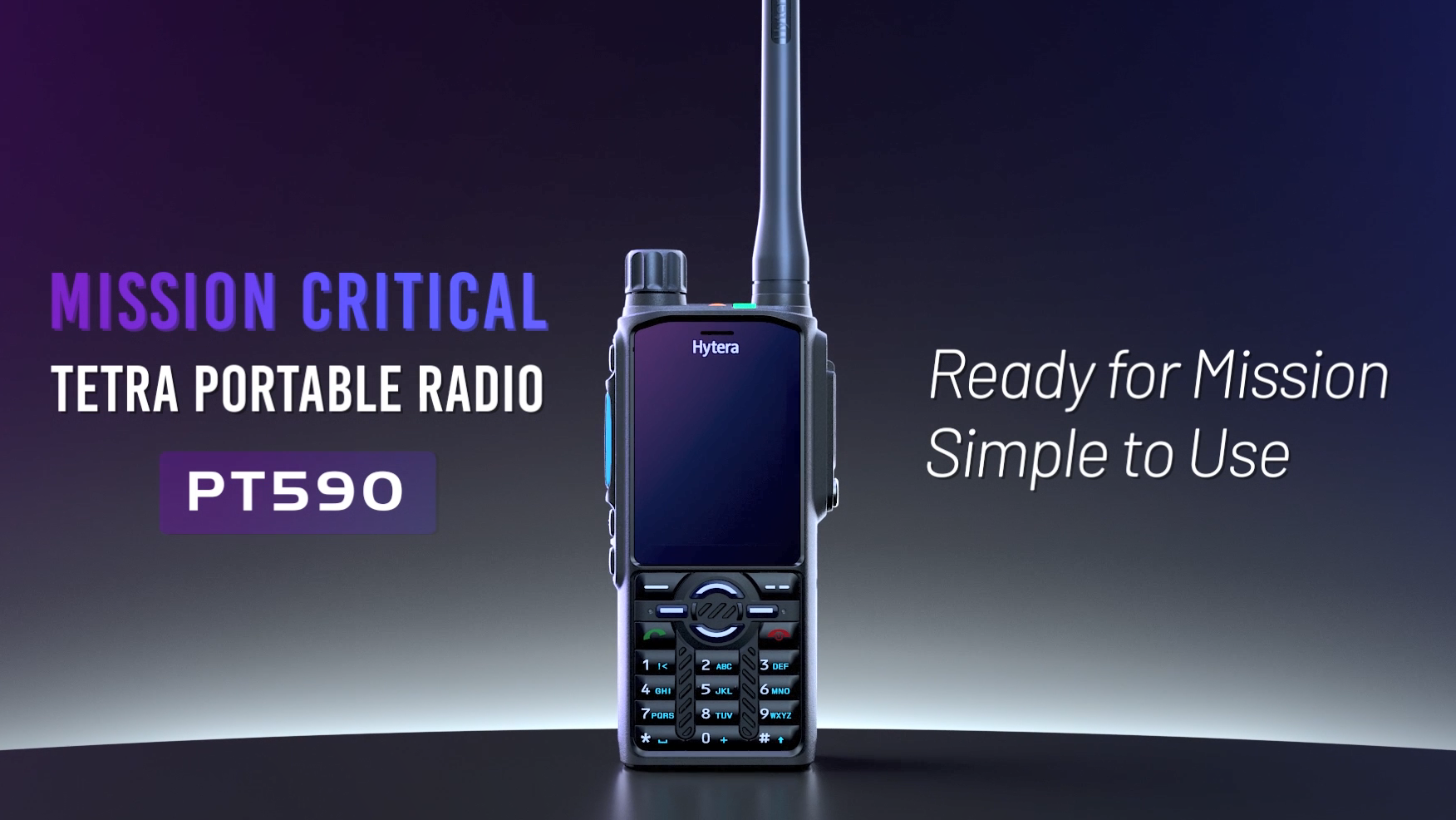 PT590 Nueva Radio TETRA - Hytera LATAM