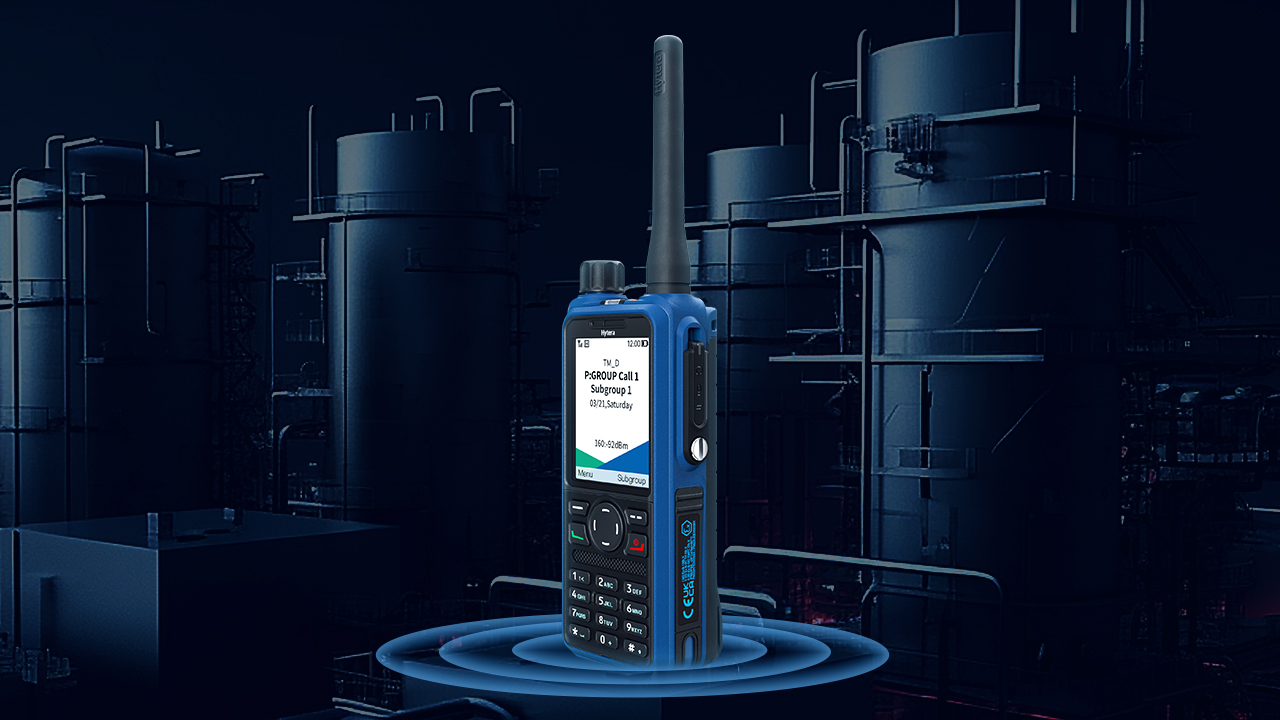 Hytera to Unveil Latest Intrinsically Safe Portable Radios - Hytera