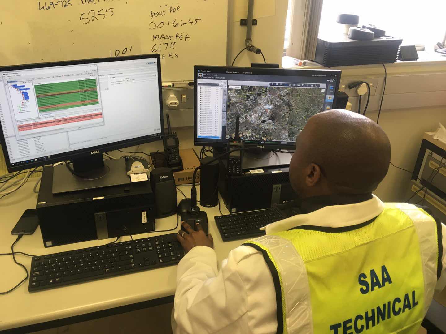 South African Airways Technical 2018 - Hytera 한국